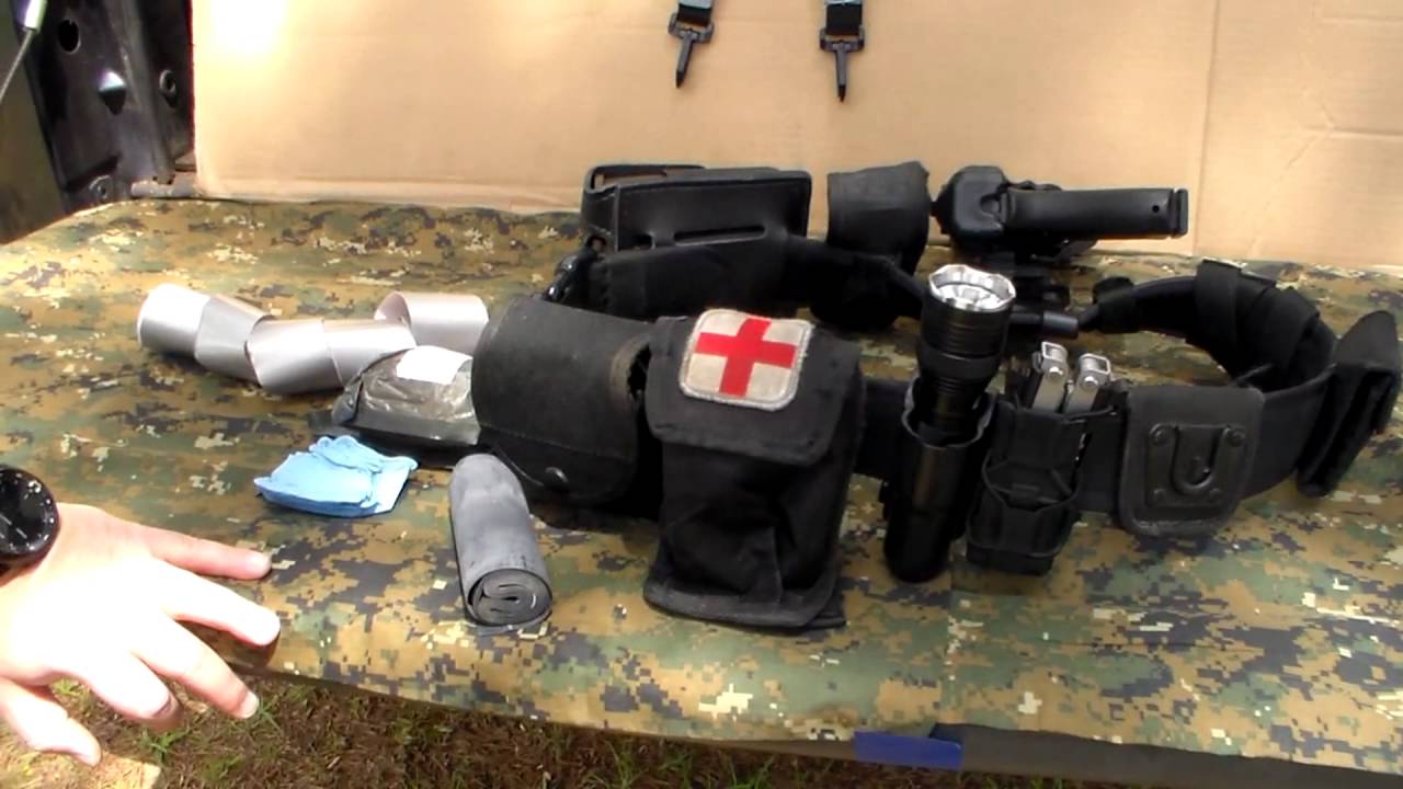 Rescue Essentials ( POPTK) Police Officer Personal Trauma Kit - YouTube