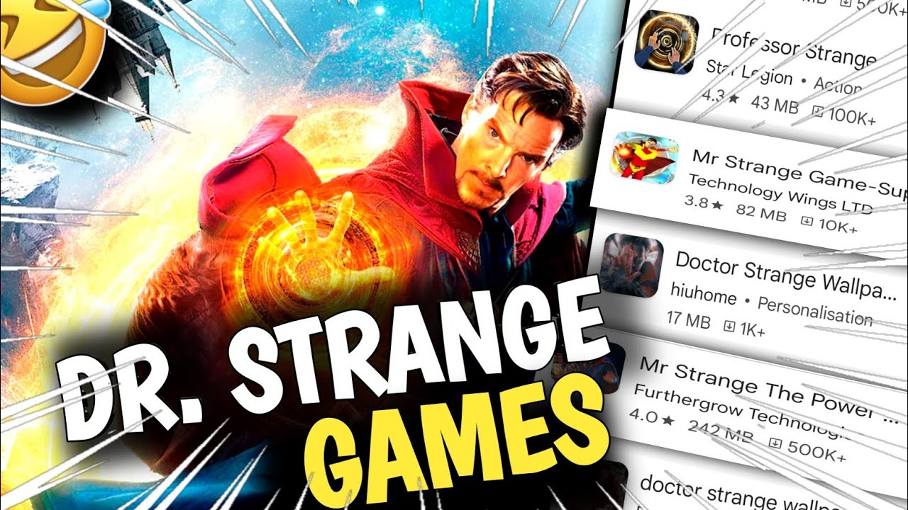 I TRY DR. STRANGE GAME ON PLAYSTOAR HINDI - YouTube