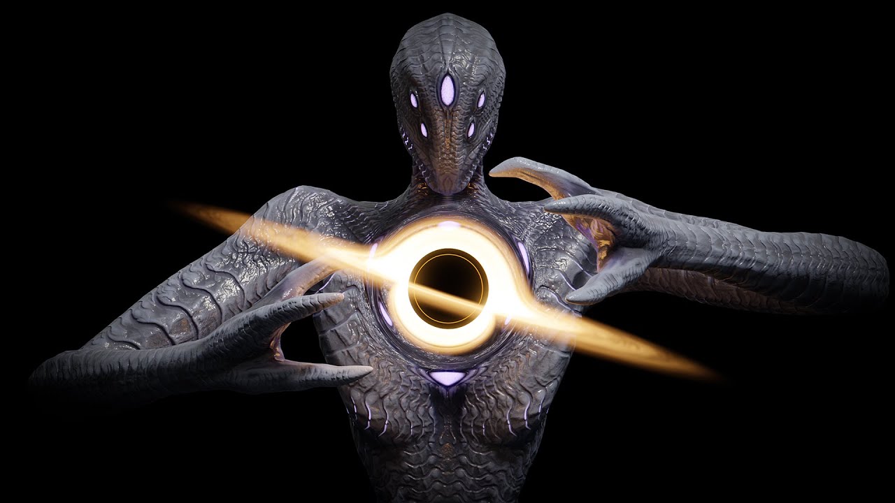 Exoginotheos - Alien God Entity - 3D rigged character model - YouTube