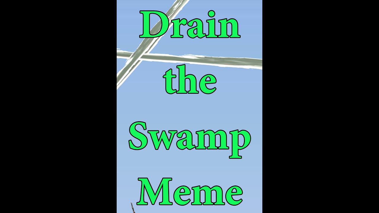 Drain the swamp meme - YouTube