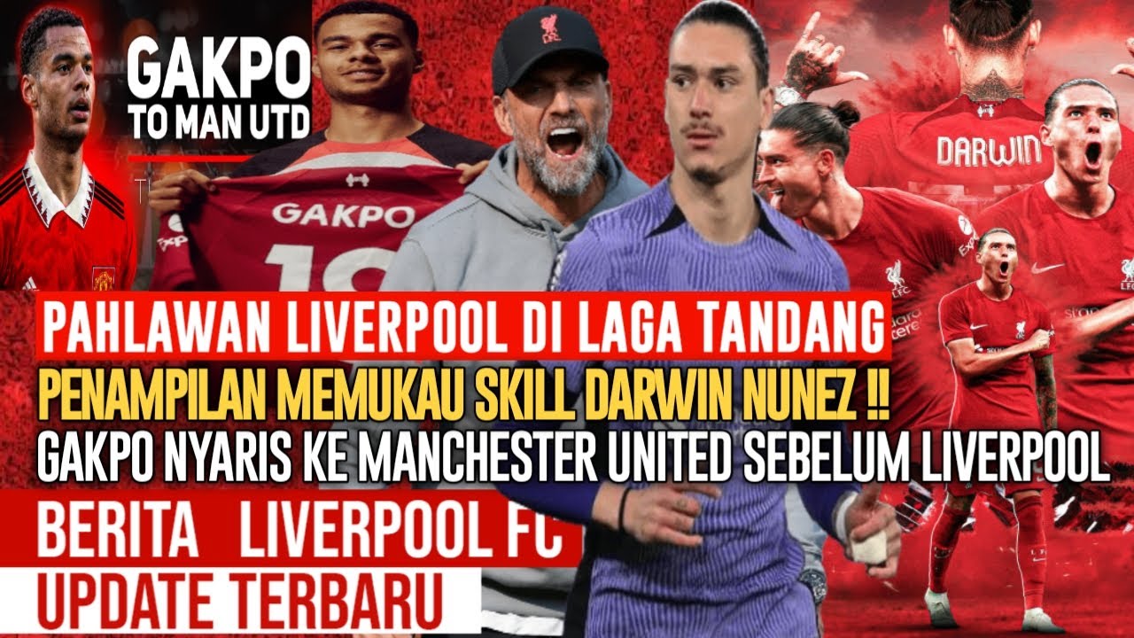 RESPECT JURGEN KLOPP 🥰 Klopp Akui Darwin Nunez Meningkat Klopp Beri ...