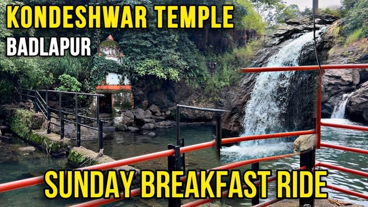 Sunday Breakfast Ride || Kondeshwar Temple Badlapur || Best One Day ...