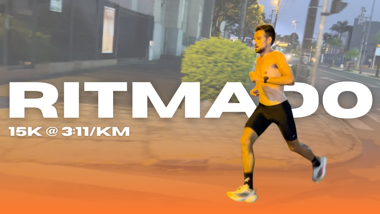 15k em ritmo de prova | vlog - YouTube