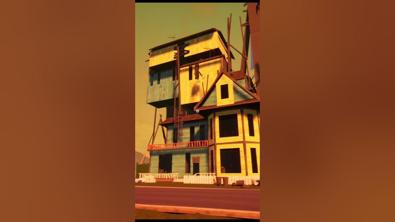 Hello Neighbor Alpha 3 export to ue4 from day #helloneighbor #modding #alpha3 #remake #fangame ...