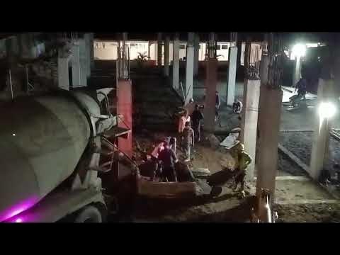 Lembur cor Gedung SBSN MAN 1 Cilacap - YouTube