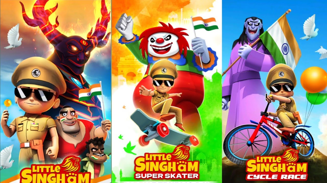 Little Singham Game Video | Little Singham Desh ka Sipahi | New Update ...