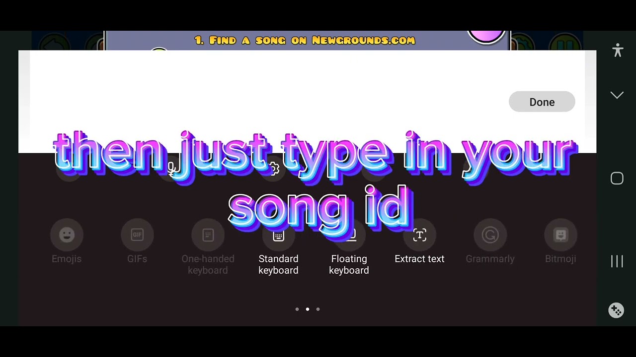 How to get a 7 digit song id in GD - YouTube