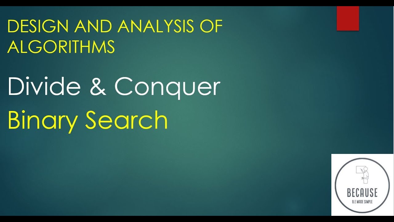 221 Binary Search Algorithm In Tamil Youtube