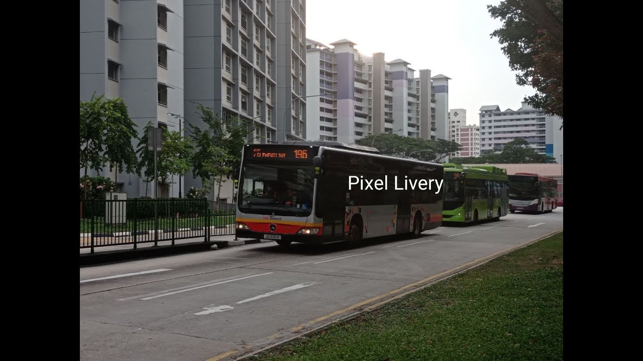 SG1695B Mercedes-Benz O530 Citaro (Batch 3) Service 196 - YouTube