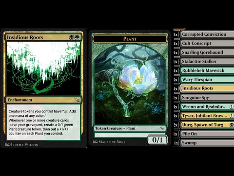 Insidious Roots is a FUN new Enchantment from Murders at Karlov Manor ...