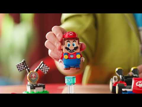 LEGO Super Mario 72043 Mario Kart – Interactive LEGO Mario & Standard Kart