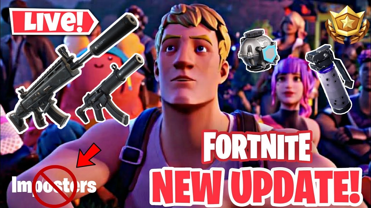 🔴NEW FORTNITE UPDATE SAME'OL GAME!! [LIVE REPLAY] - YouTube