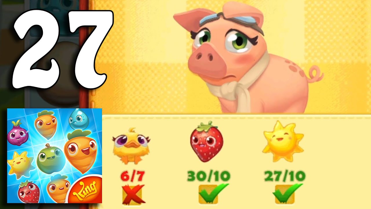 Farm Heroes Saga - Gameplay Walkthrough Part 27 (Android, iOS) - YouTube