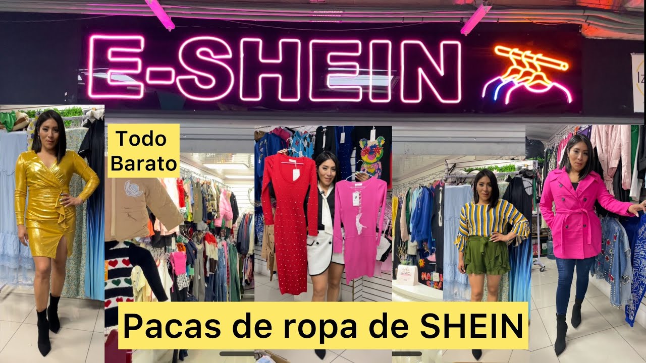 Pacas de Ropa de SHEIN súper barato 😱 Plaza Izazaga 89 - YouTube