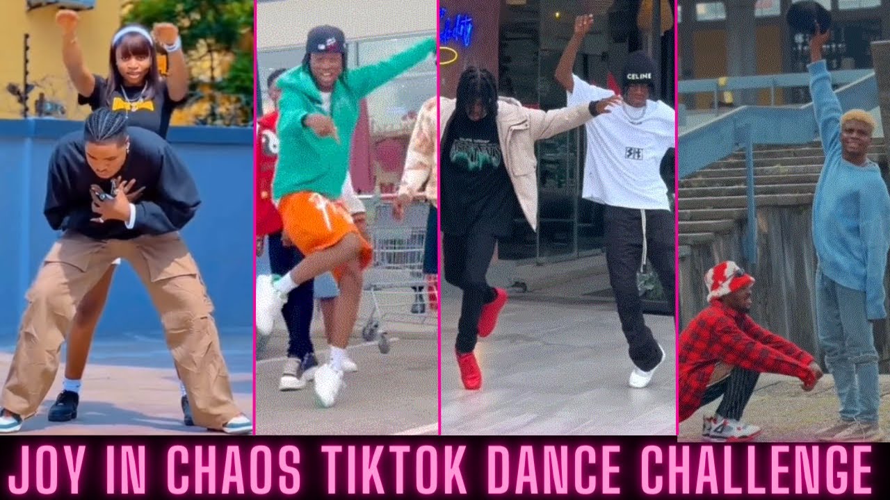 Joy In Chaos 😍 Tiktok Dance Challenge 😍(Holly Drill) - YouTube