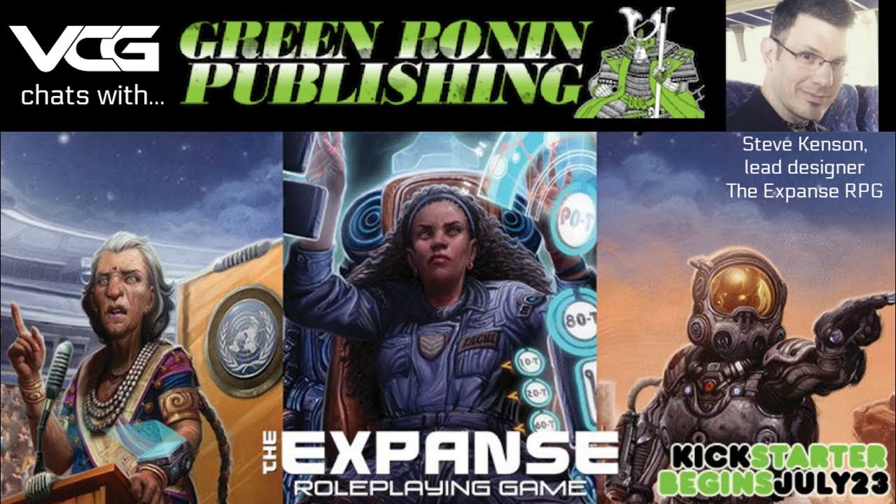 The Expanse RPG Q&A w/Steve Kenson, Green Ronin Publishing - YouTube
