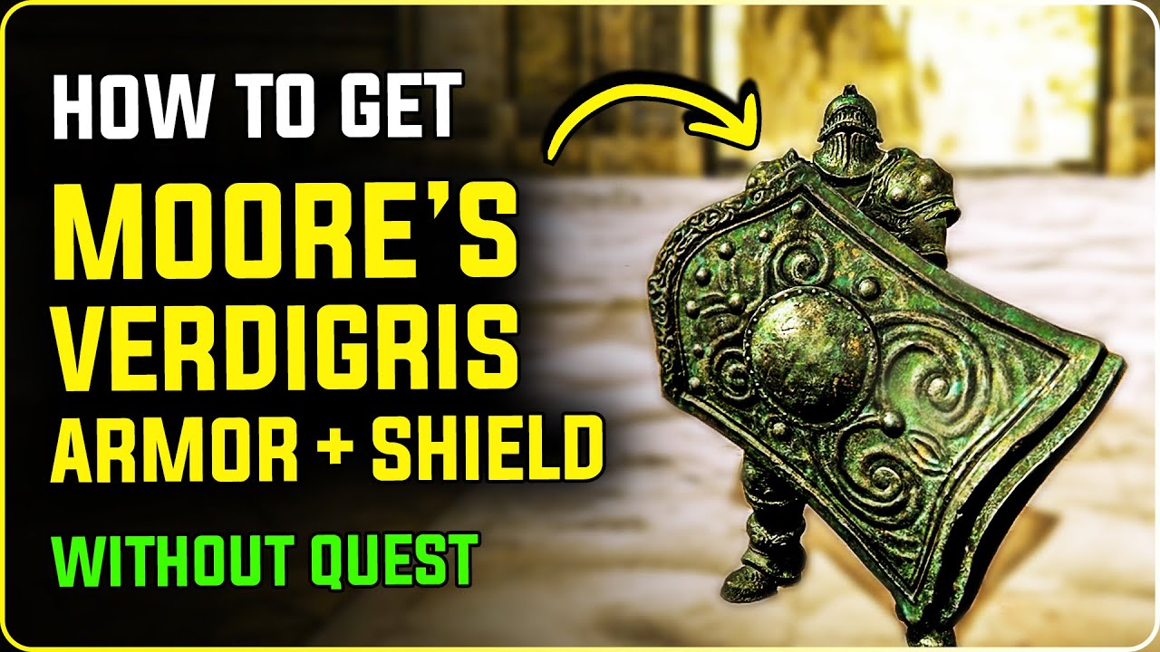 How to Get Moore's Verdigris Armor Set and Shield in Elden Ring DLC - [Full Guide] - YouTube