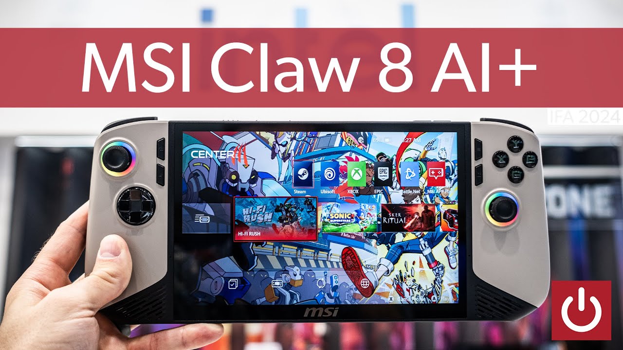 New Details: MSI Claw 8 AI+ - YouTube