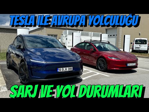 TESLA MODEL Y SR JUNİPER İLE 4000 KM BURSA-HIRVATİSTAN