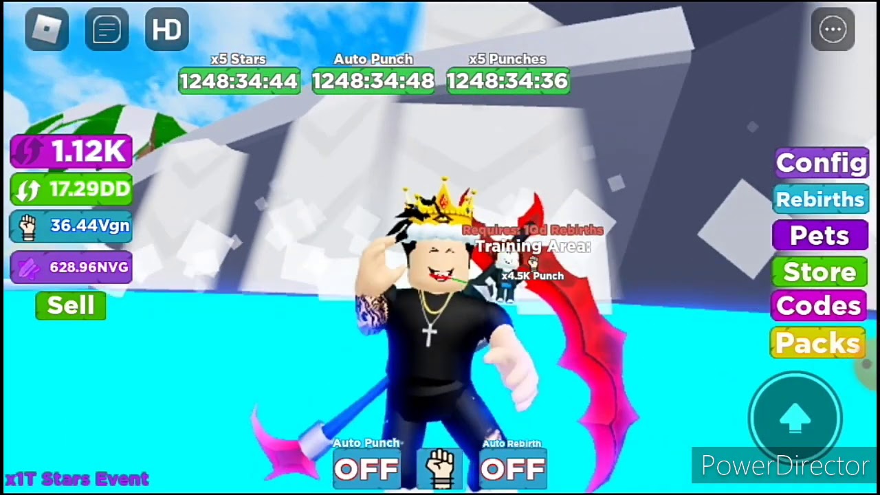 REVELEI O NOVO CODE!!! (Punch Clicker) - YouTube