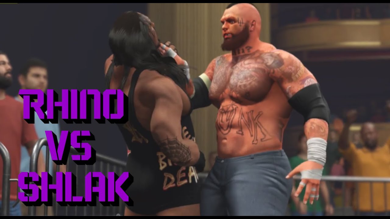 Rhino vs Shlak: ECW Week 3 - YouTube