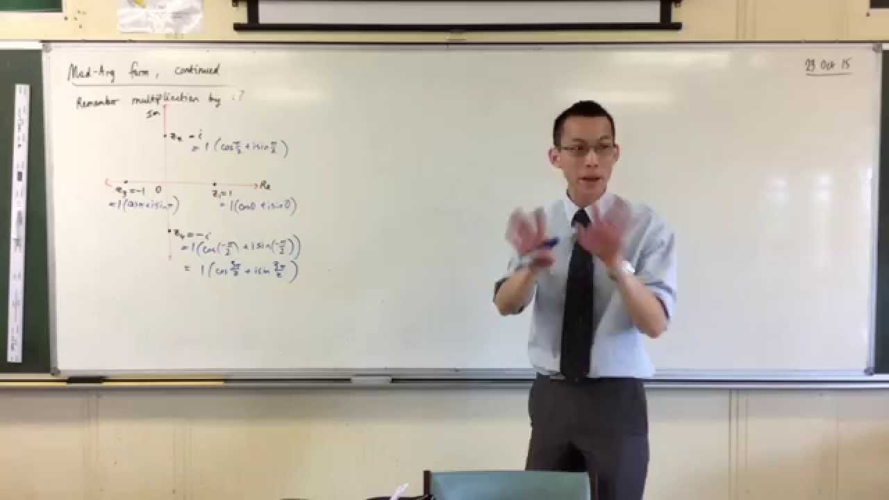 Multiplying Complex Numbers in Mod-Arg Form (1 of 2: Reconsidering ...