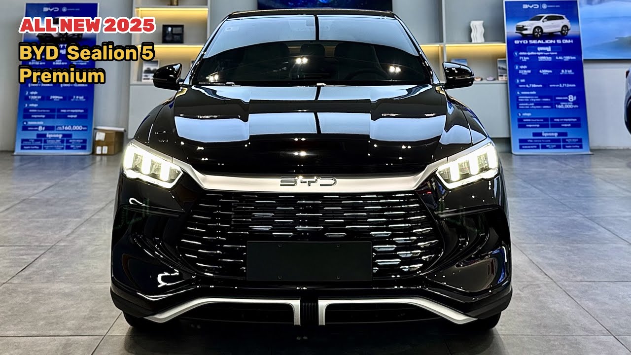 New 2025! All-New BYD Sealion 5 Premium DM-i Super Hybrid : Ultra ...