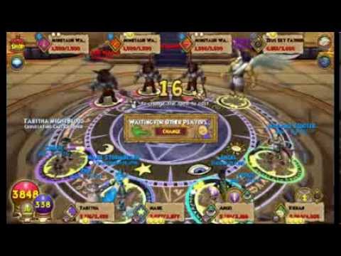 W101 Wizard101 Mount Olympus Aquila AQ Level 30 dungeon Walkthrough ...