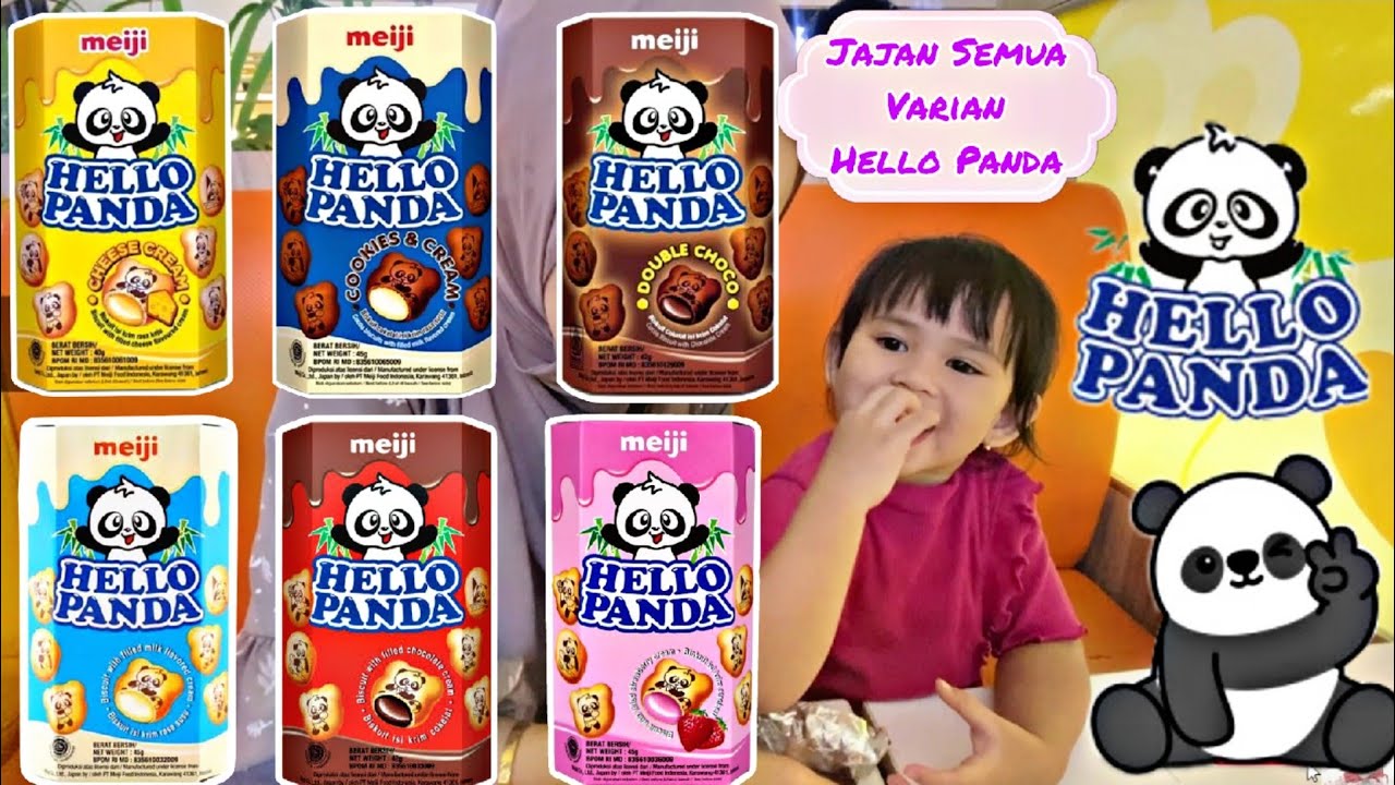 WOW😱 ROMANOFF JAJAN SEMUA VARIAN HELLO PANDA🐼 Rasa Cokelat, Strawberry ...