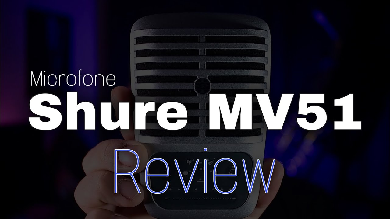 Microfone Shure MV51 - Review - YouTube