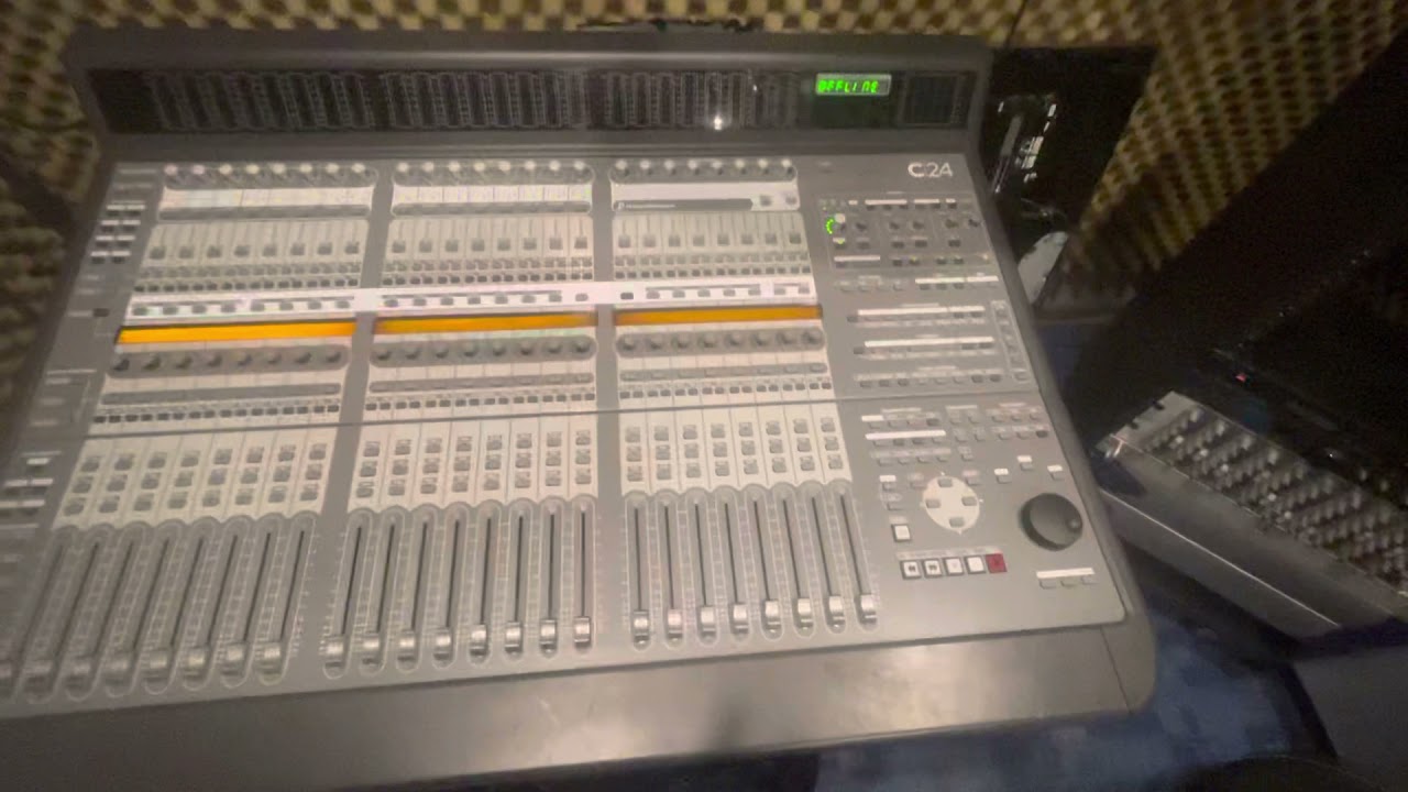 Avid C24 Pro Tools Control Surface - YouTube