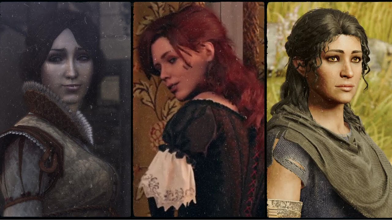 Assassin's Creed - Every Assassin's Lover Intro Scenes - YouTube
