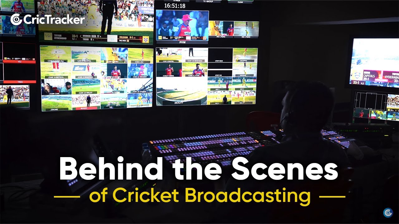 Behind the Cameras: Cricket Broadcasting Behind the Scenes - YouTube
