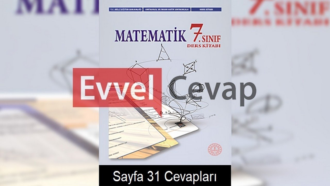 7. Sınıf Matematik Ders Kitabı Cevapları Meb Yayınları Sayfa 31 - YouTube