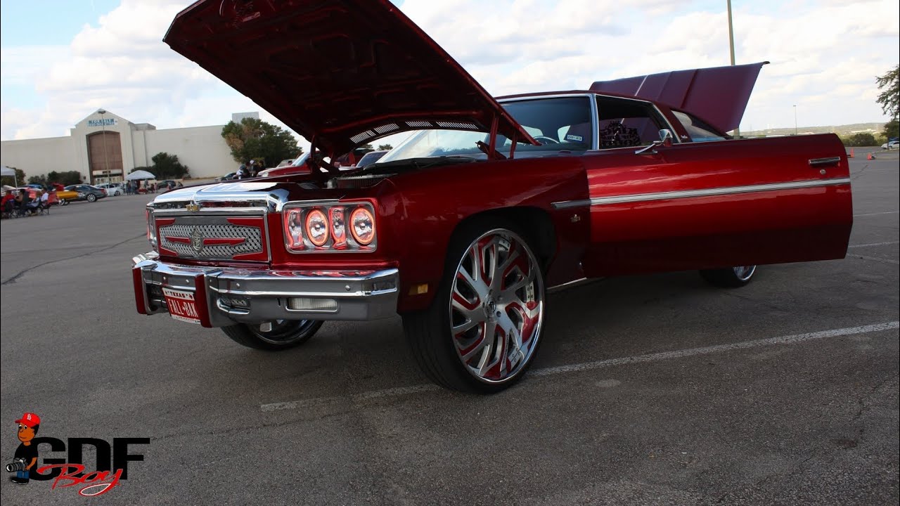 Candy Red 1975 Caprice Classic on Corleone Forged 26s at Whiptober ...