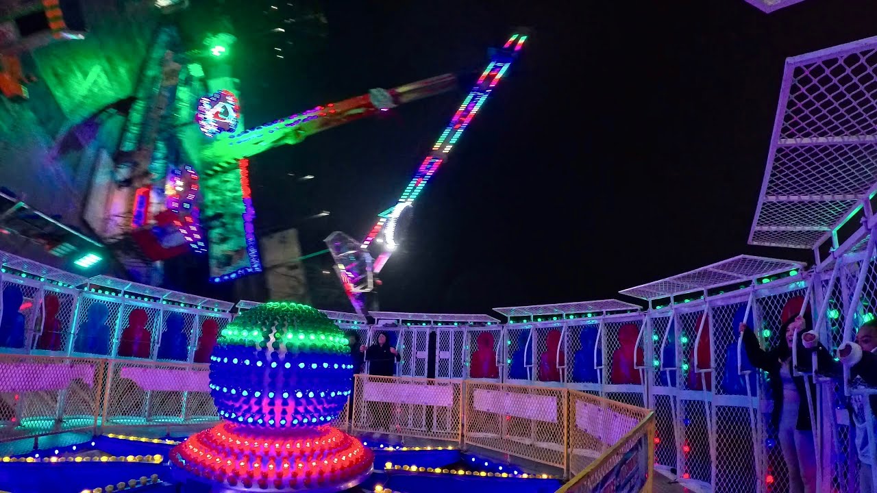 Crazy Cage (Stacey Squires) On Ride Funderworld Stoke On Trent 2025 ...