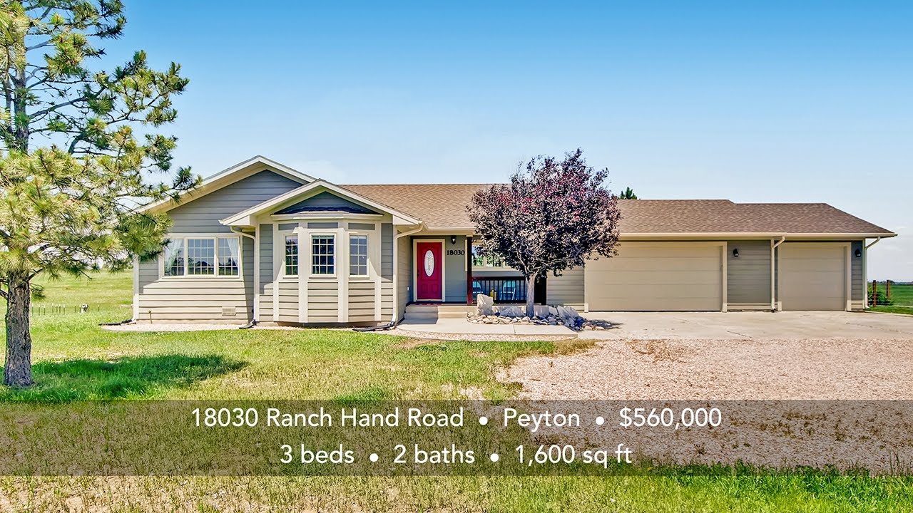 18030 Ranch Hand Road - Peyton - Art of Home Team - eXp Realty - YouTube