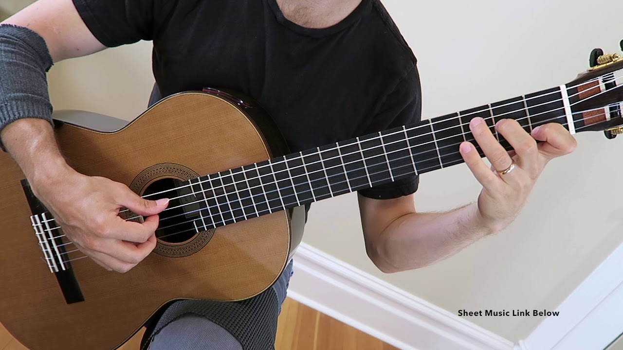 Eight by Richard Summers - Easy Classical Guitar (Prep) - YouTube