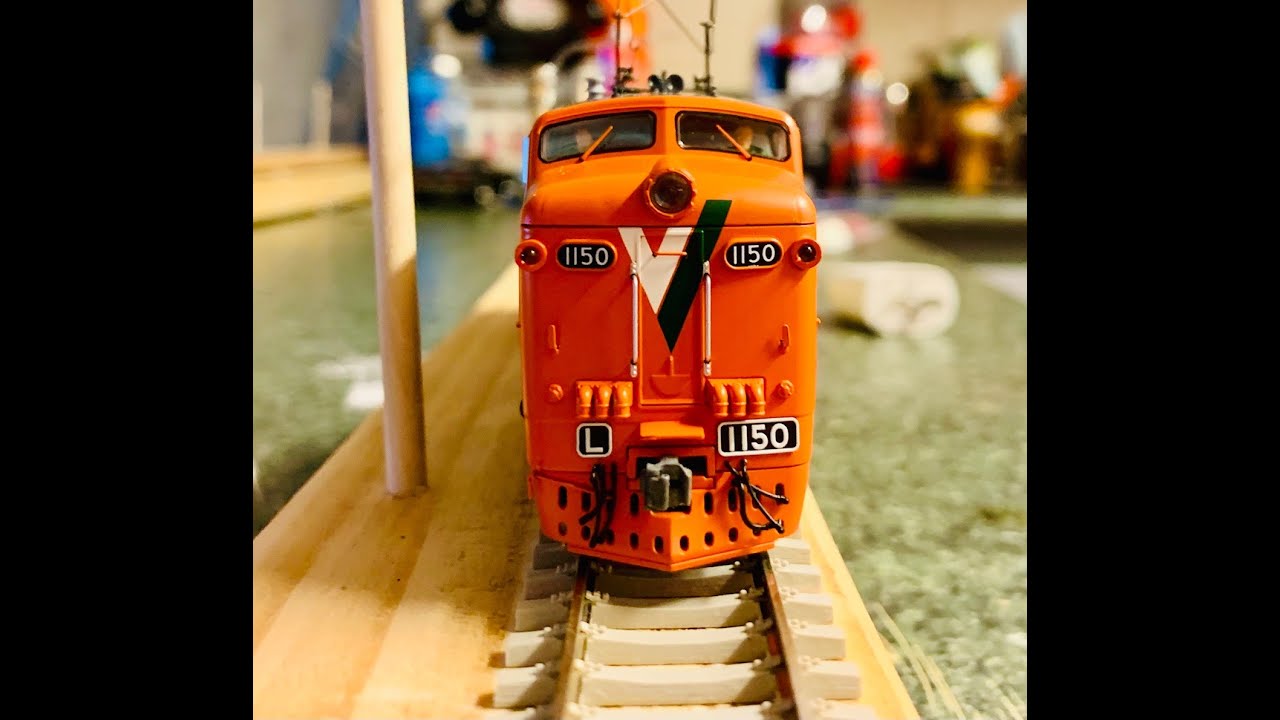 My New V/line L Class Loco Model - YouTube