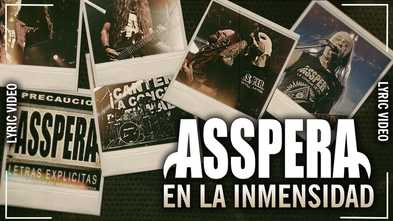 Asspera - En la Inmensidad - Lyric Video (2021) - YouTube