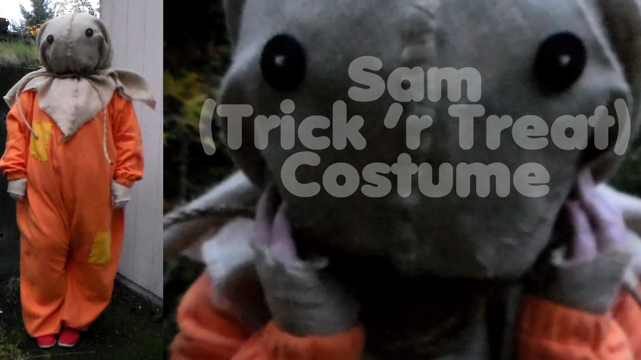 Sam Trick 'r Treat Costume - Halloween 2014 - YouTube