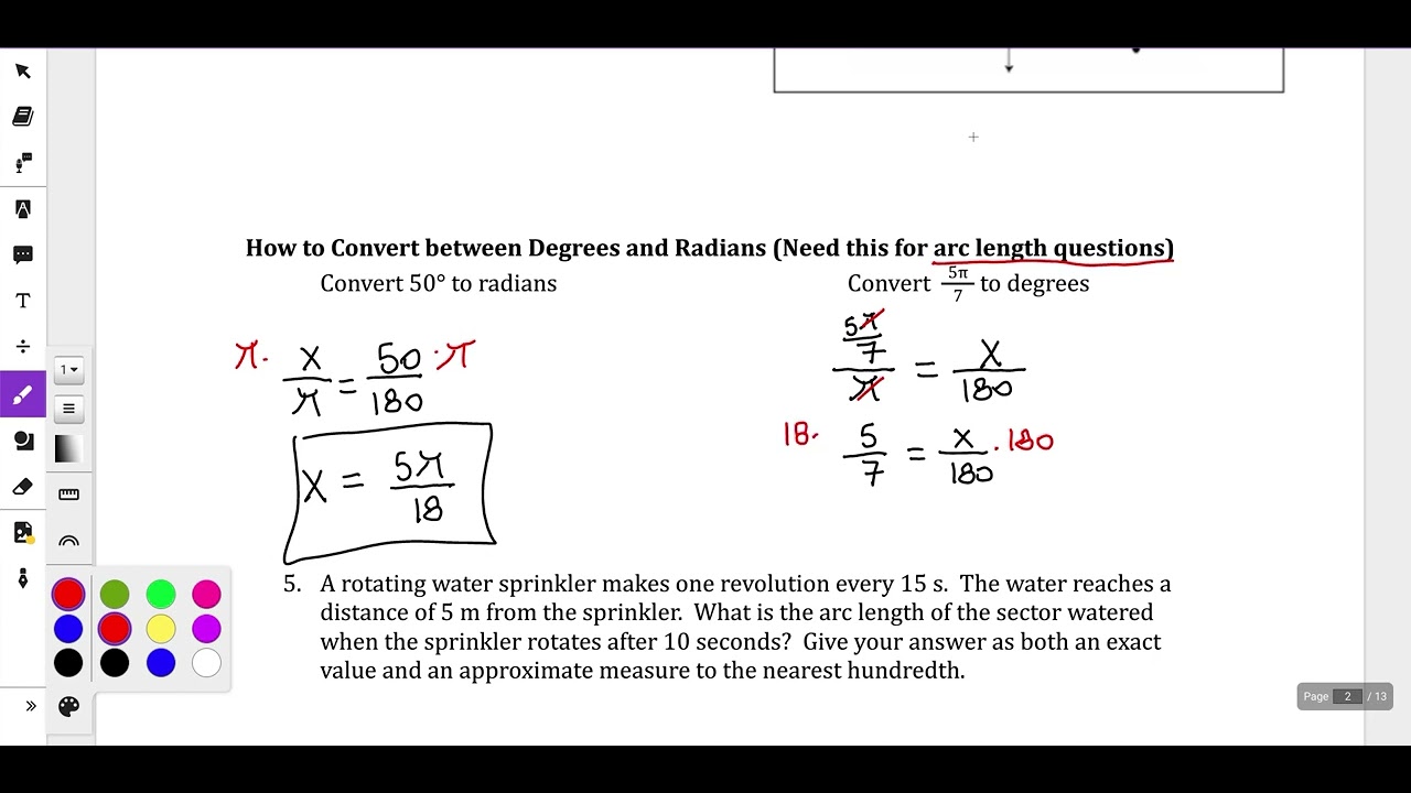 Math 30 1 Trig Diploma Review Part 2 - YouTube