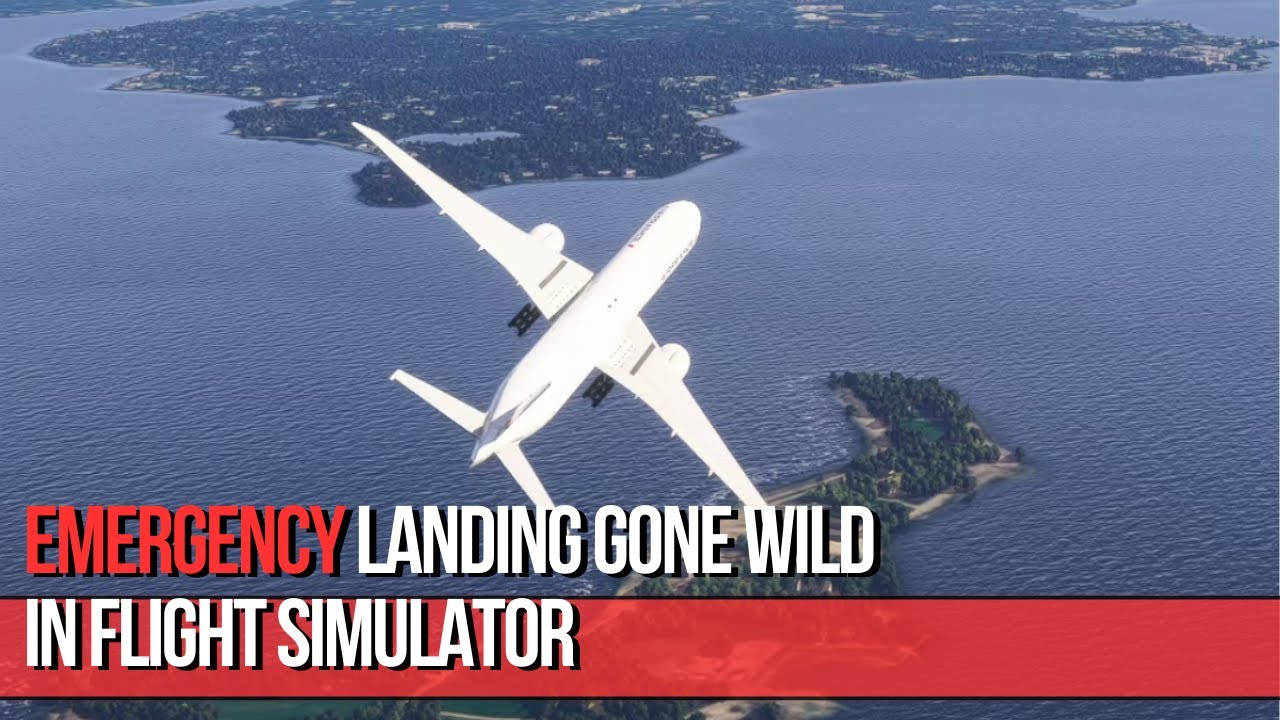 Wild Emergency Landing Adventure in Flight Simulator! - 026 - YouTube