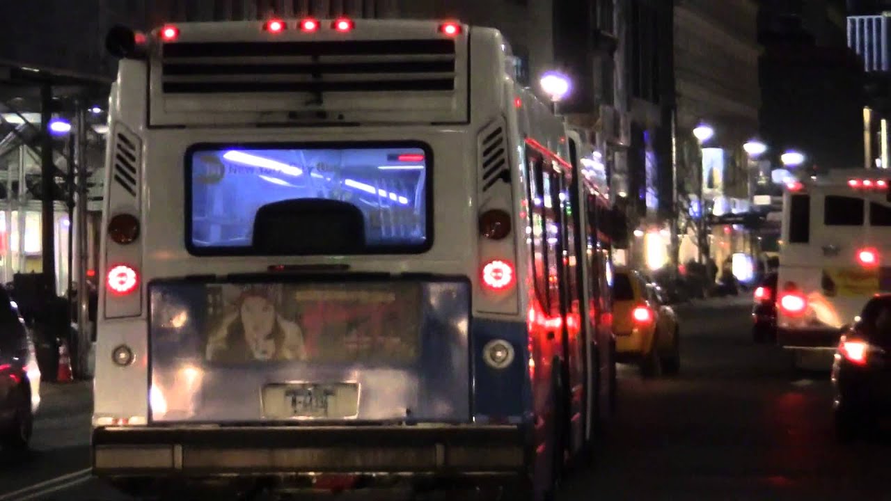 MTA New York City Bus Novabus LFSA 1285 on the M34 +Select - YouTube