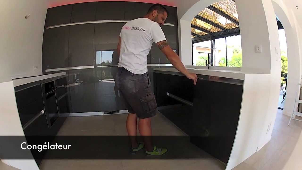 cuisine en Hi-Macs LG par AHKIO DESIGN - YouTube