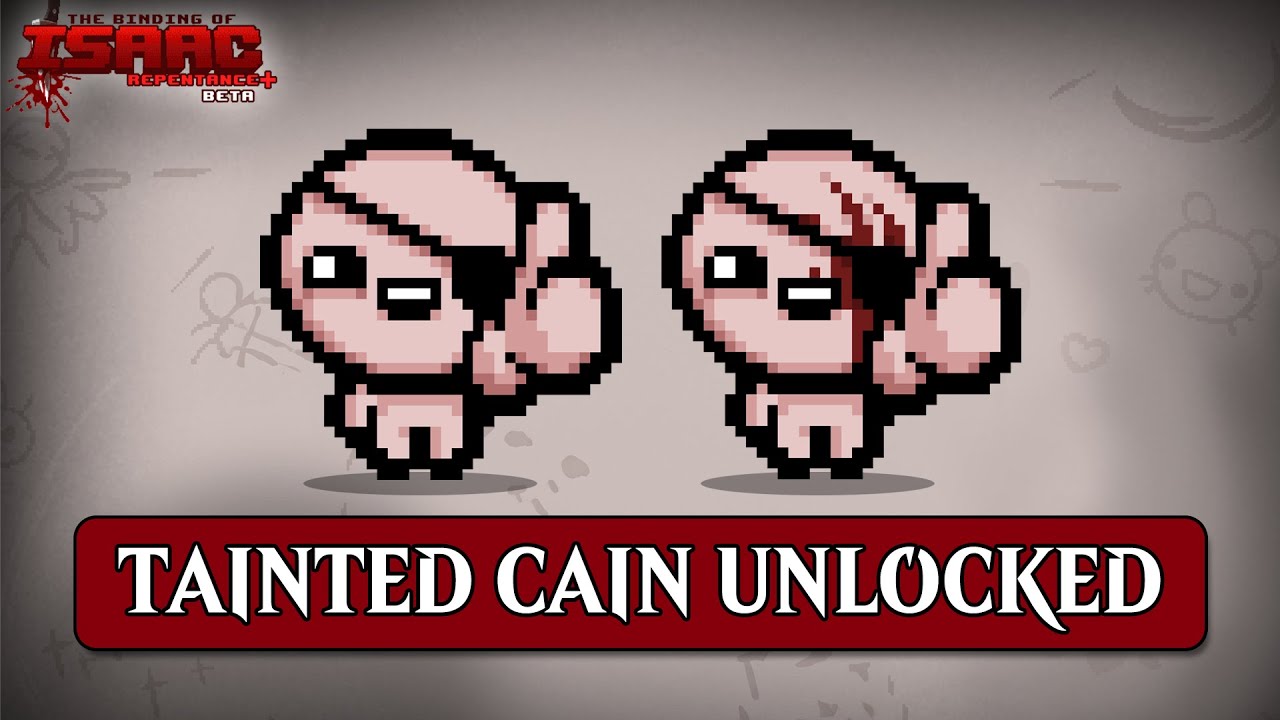 Unlocking my first Tainted Character (Tainted Cain) in the Binding of ...