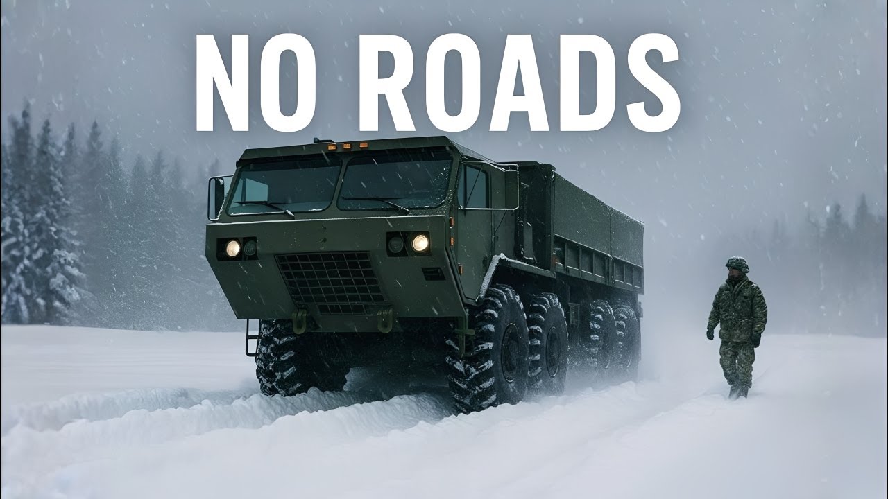 The Biggest Military Snow Trucks Ever Built for Terrain Where Roads Don ...