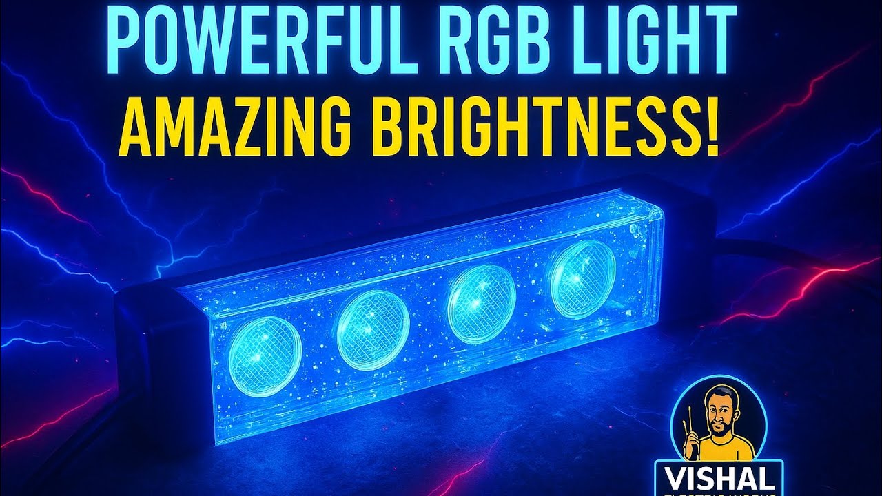 ⚡ “Amazing RGB Light Setup in Crystal Pillar | Beautiful Result!” - YouTube