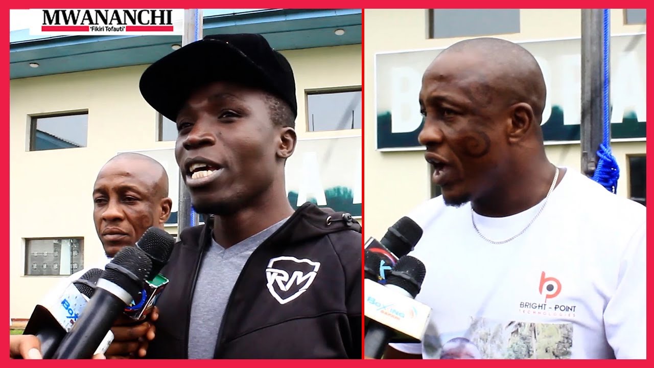KARIM MANDONGA ATAMBA NA NGUMI YA KIBELENGE KUZICHAPA NA SAID MBELWA ...