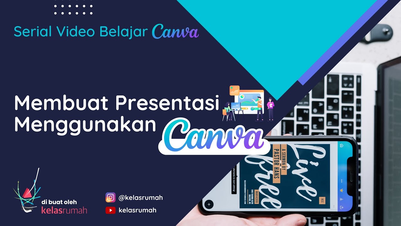 Cara Membuat Presentasi PPT, PPTX dengan Mudah di Aplikasi Canva - #kelasrumah - YouTube